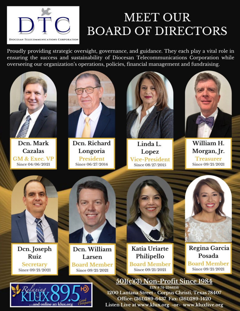 Meet Our Board of Directors - KLUX 89.5